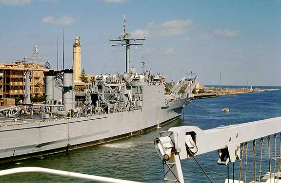 USS Barnstable County (LST-1197) Suez Canal '74 Photos